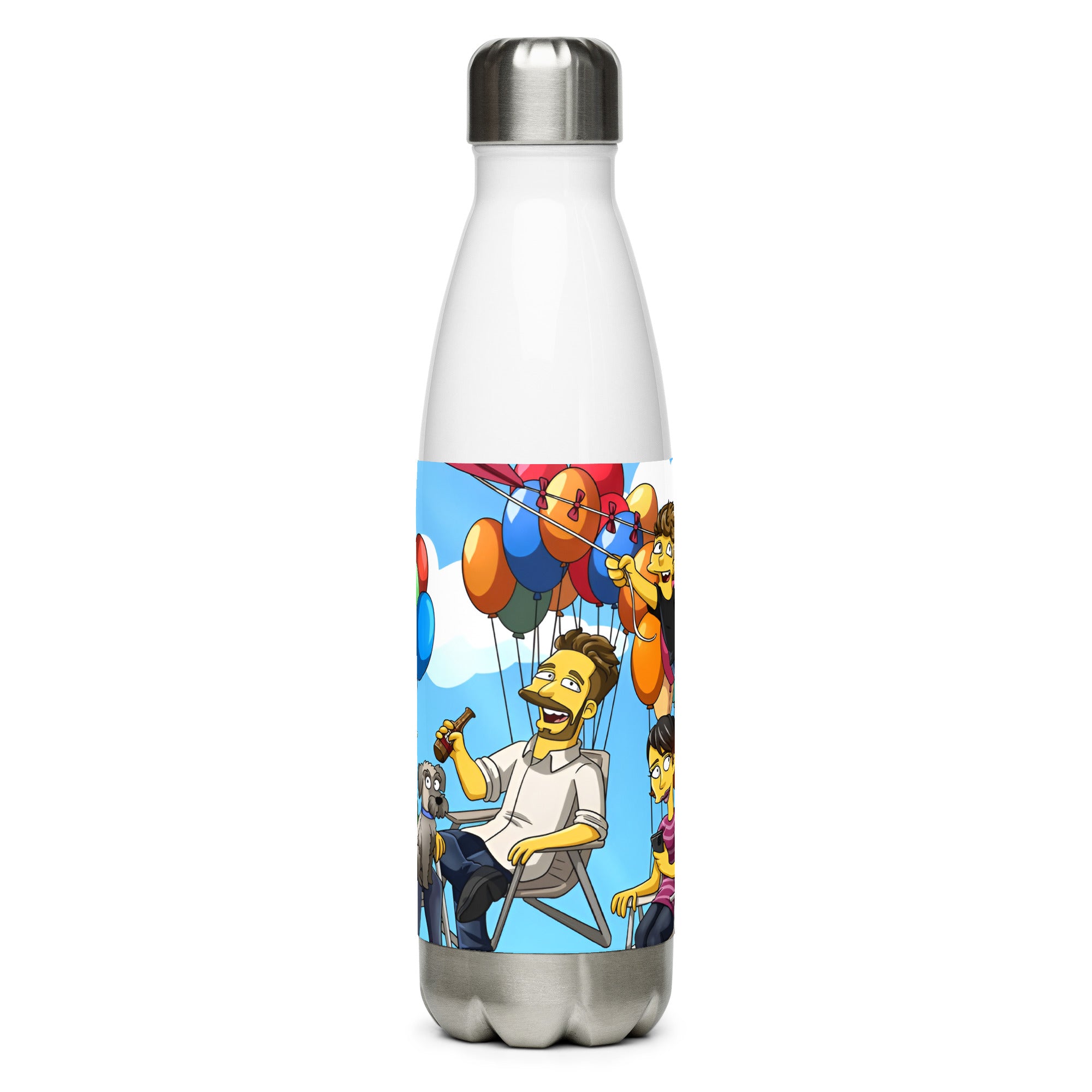 Custom Simpsons Water Bottle | TurnedYellow – Turned Yellow